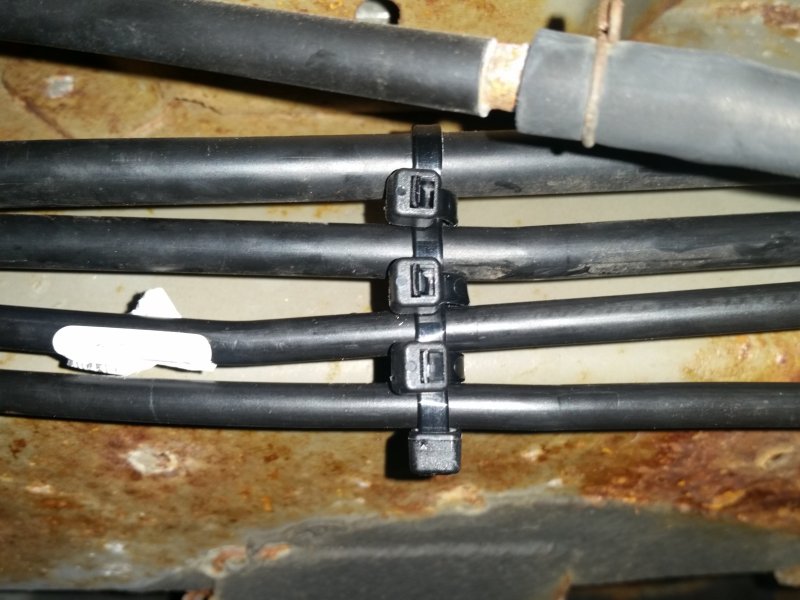 Zip Tie Brake Line Separator | Mechanical Malarkey